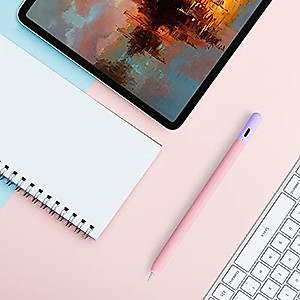 Case for Stylus Pen Silicone Stylus Pen Cover Holder Anti-Slip Stylus Pen Sleeve Compatible with Type C Charging Port Stylus Pen