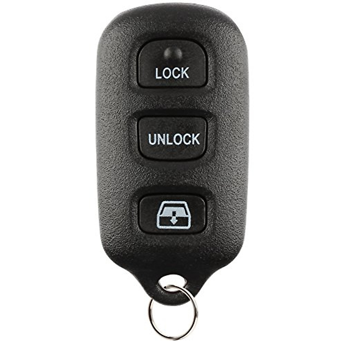 Discount Keyless Replacement Hatch Glass Key Fob Car Remote and Uncut Ignition Key Compatible with HYQ12BBX, ID 4C