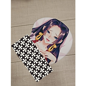 Boa Hancock 3D Anime Mouse Pads Ergonomic Mouse Mats Game/Home Dual-use Desk Writing Board 2Way Skin