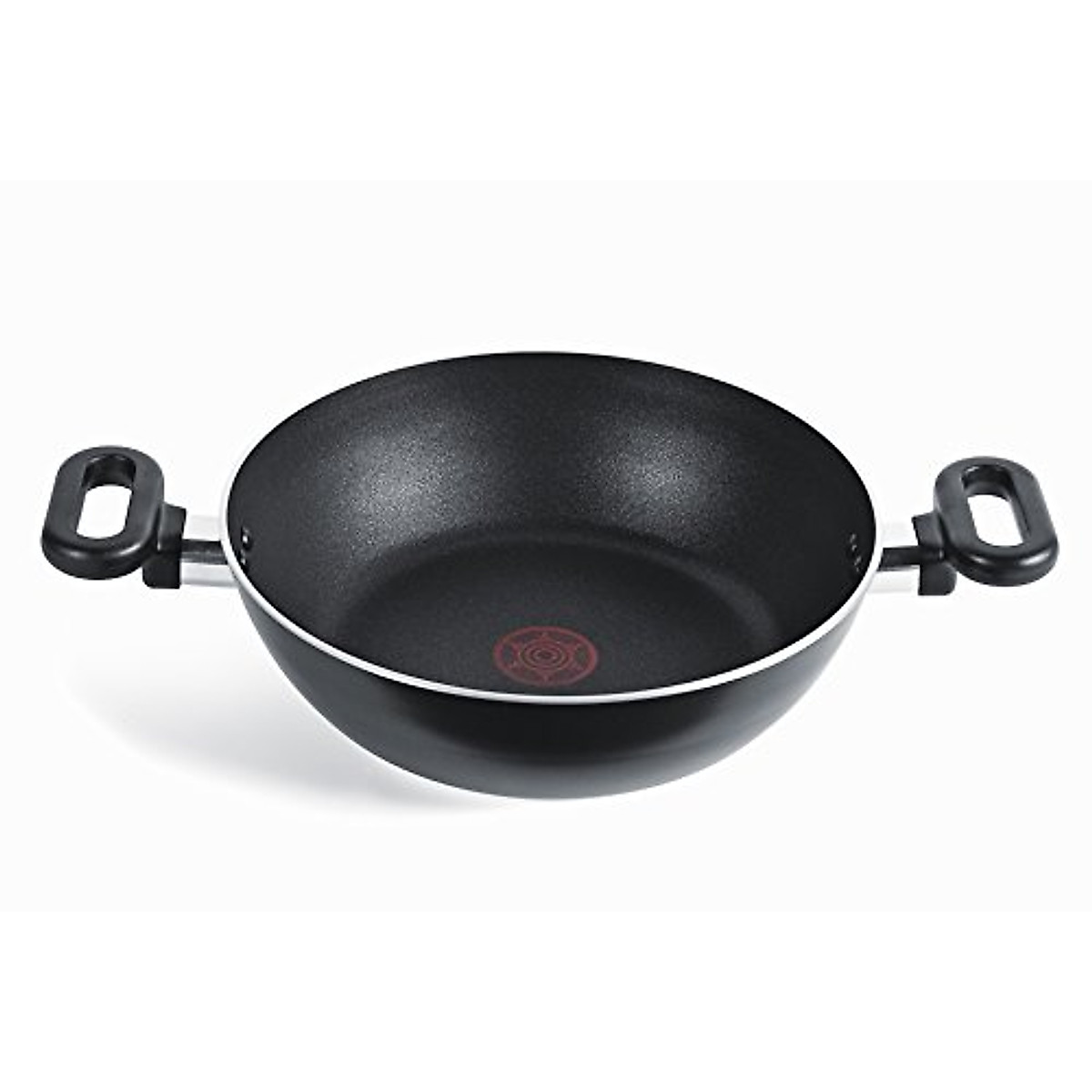 Tefal Non-Stick Kadai Curry Pan Madras Collection, Aluminium, Black, 26 cm