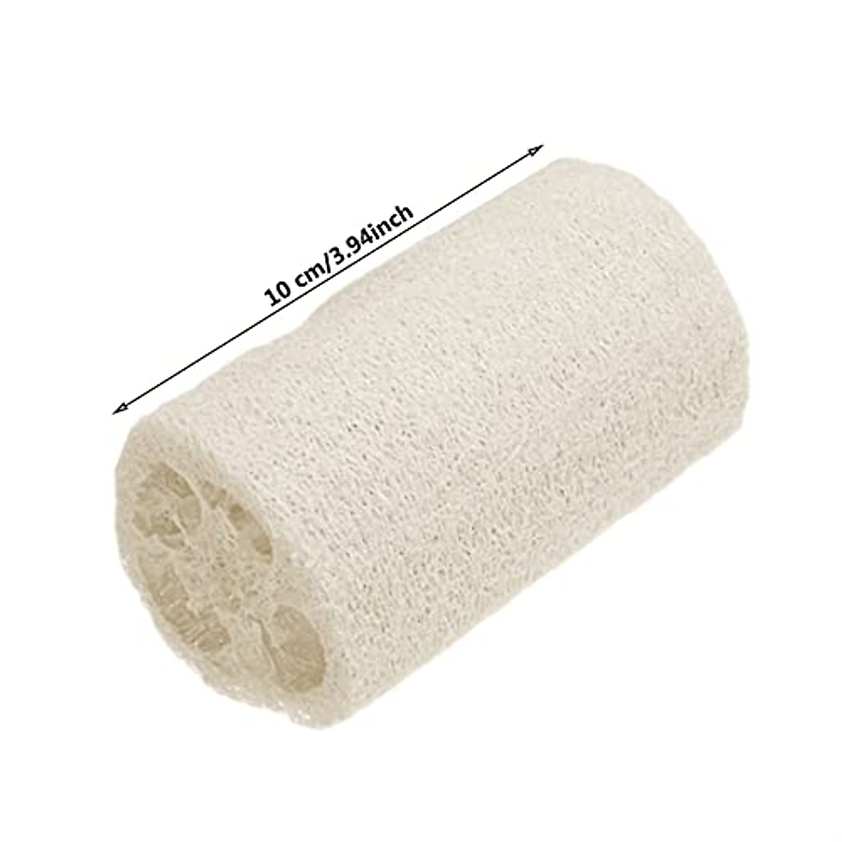 INGVY Dry Brushing Body Brush Natural Loofah Sponge Natural Loofah Sponges Exfoliator Scrubber Body Dead Skin Remover Bathroom Kitchen Accesories