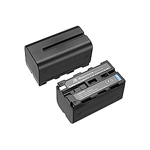 Powerextra 2 Pack Replacement Sony NP-F750 Battery for Sony NP-F730, NP-F750, NP-F760, NP-F770 Battery and Sony CCD-TRV215 CCD-TR917 CCD-TR315 HDR-FX1000 HDR-FX7 HVR-V1U HVR-Z7U HVR-Z5U Camcorder
