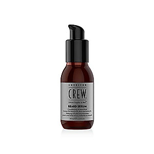 American Crew Beard Conditioner Serum, Conditioning Oil Blend for a Soft, Shiny & Smooth Beard, 1.7 Fl Oz