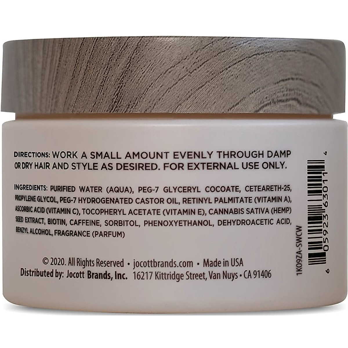 Blackstone Men's Grooming Hair Styling Pomade - Medium Hold with Natural Shine | Paraben & Cruelty | Made in USA, Bourbon + Cedar (4 oz)