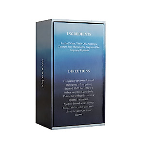 Aromolon Aquatic Fragrance Pheromone Cologne Spray for Men – Ocean-inspired Scent – Strongly Phermones Pefume Oil – 1Fl Oz / 30 Ml