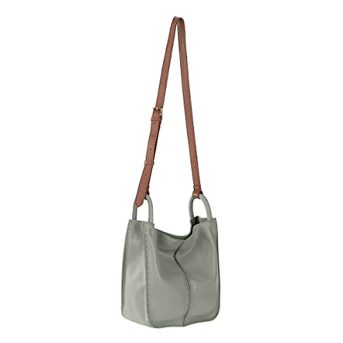 The Sak Los Feliz Crossbody Bag in Leather, Large, Lined Purse with Single Adjustable Shoulder Strap