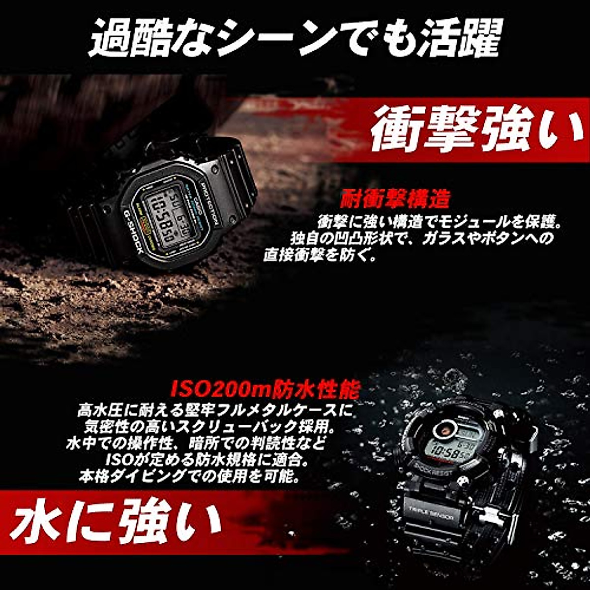 Casio G-Shock Digital Dial Resin Quartz Men's Watch [GWF-1000-1jf] (Japan Import-No Warranty)