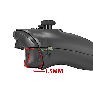 eXtremeRate Clicky Hair Trigger Kit for Xbox Series X & S Controller LT RT Shoulder Buttons, Custom Accessories Flashshot Trigger Stop Flex Cable for Xbox Series X/S, Xbox Core Wireless Controller