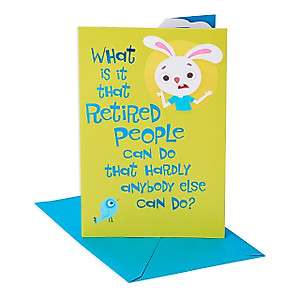 American Greetings Funny Retirement Card (Monday Mornings)
