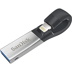 Sandisk SDIX30C-032G-AN6NN 32GB iXpand v2 TypeA 3.0,Black/Silver