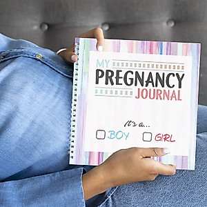 My Belly Book | Pregnancy Journal and Baby Memory Book with Stickers | Baby's Scrapbook and Photo Album | Pregnancy Journals for First Time Moms | Pregnancy Journal Memory Book