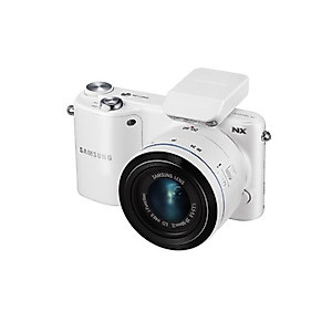 Samsung NX2000 20.3MP CMOS Smart WiFi Mirrorless Digital Camera with 20-50mm Lens and 3.7" Touch Screen LCD (White) (Discontinued by Manufacturer)