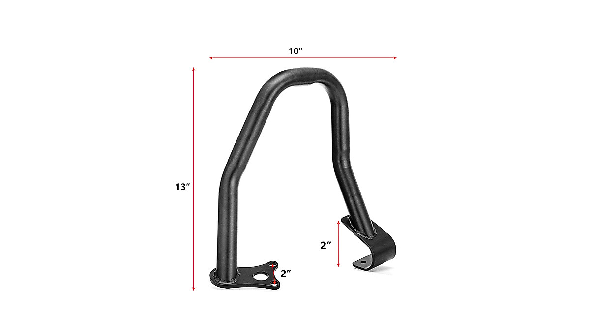 XJMOTO Black Engine Guard for Indian Scout 2015-2024 - Crash Bar Kit