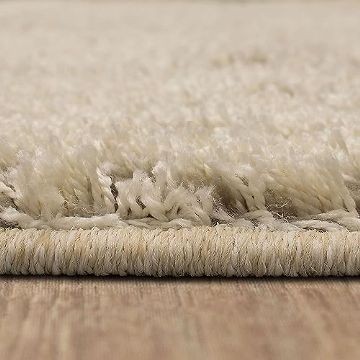 Mohawk Home Francesca Ornamental Medallion Light Gray 8' x 10' Shag Area Rug Perfect for Living Room, Dining Room, Office