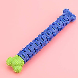 HEEPDD Dog Toothbrush Stick, 9.84inch Puppy Chew Toothbrush Stick Teeth Cleaning Dental Toys for Dental Care