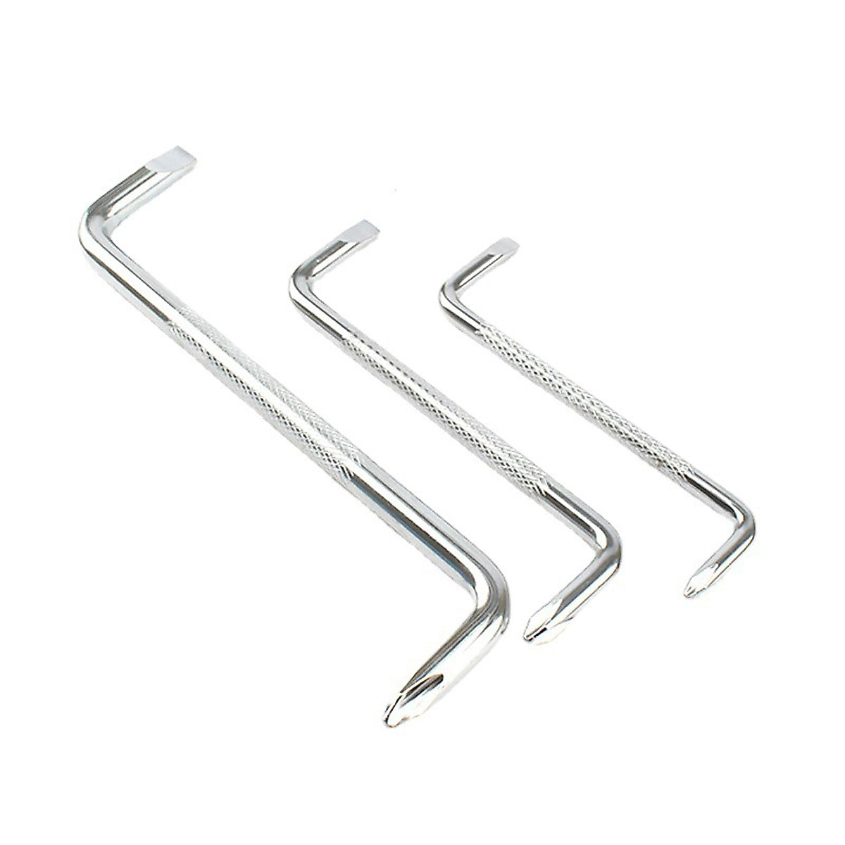 Turning Screwdriver Flat Head Elbow Driver Short Handle Screwdriver Z 3 Piece Set Precision Bit Set