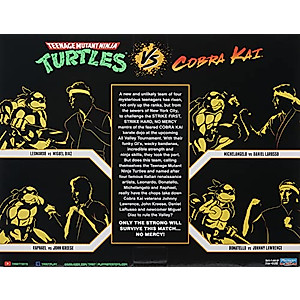 Teenage Mutant Ninja Turtles vs. Cobra Kai Mikey vs. Daniel LaRusso 2 Pack