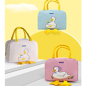 UNMODA Kawaii Lunch Bag for Girls Lunch Box Insulated Cute Lunch Bags for Women Insulated Lunch Box for Kids