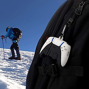PS-5 Airpods Case, Protective Shockproof Case Cover Skins with Keychain Compatible with Apple AirPod 2 and 1