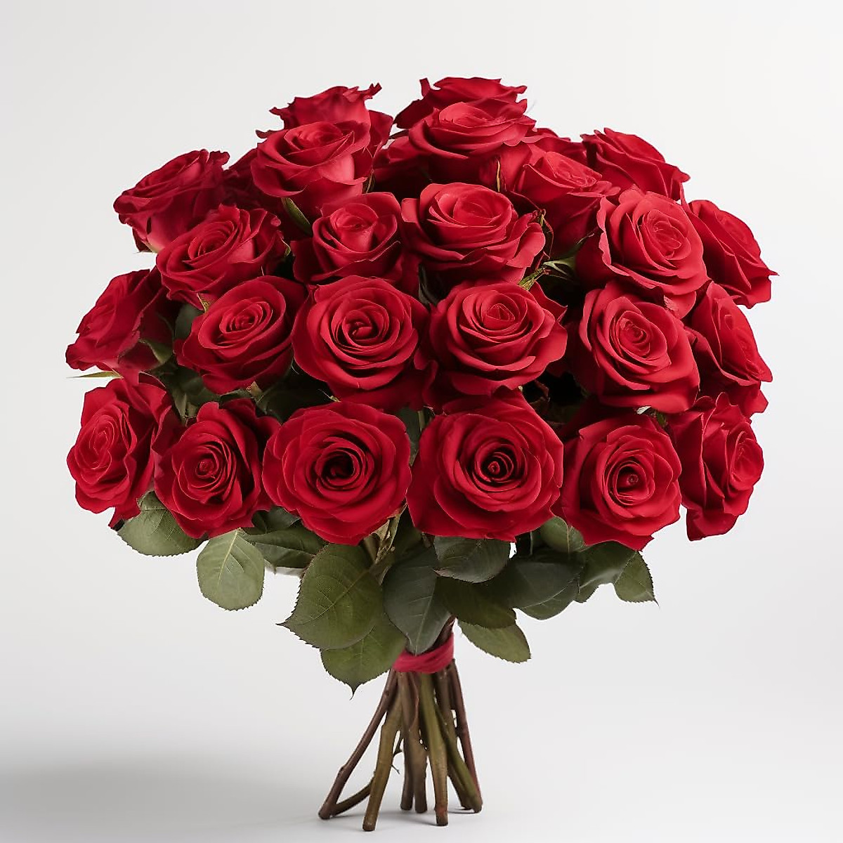 Red Roses- 50 Beautiful Fresh Flowers- Beautiful Gift