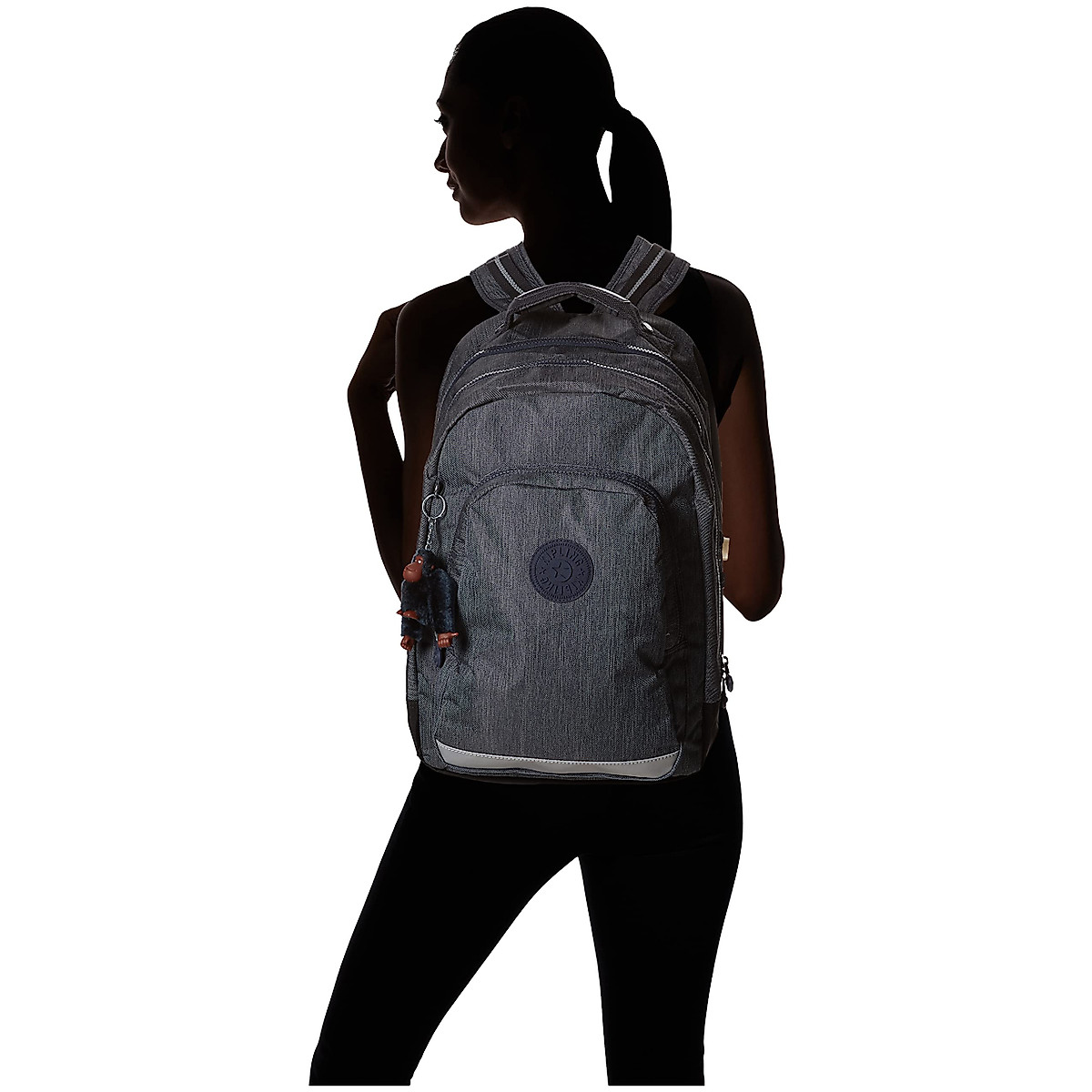 Kipling Women's Class Room, Marine Navy, 11.5''L x 17''H x 9.5''D