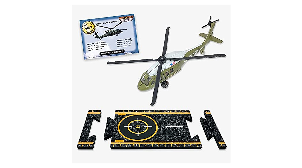 Hot Wings UH-60 Blackhawk Jet with Connectible Runway