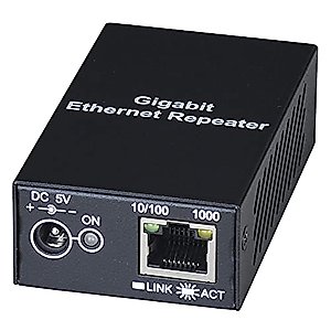MS Ethernet Data LAN Signal Repeater Over CAT5 Cable up to 100 Meters / 300 ft