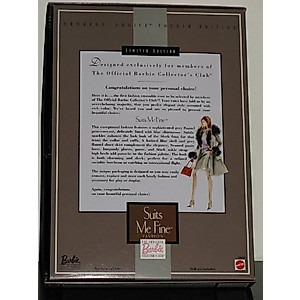 The Official Barbie Collector's Club: 1999 Limited Edition "Suits Me Fine" Fashion