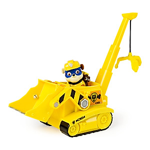 Paw Patrol Super Pup Rubble's Crane, Vehicle and Figure