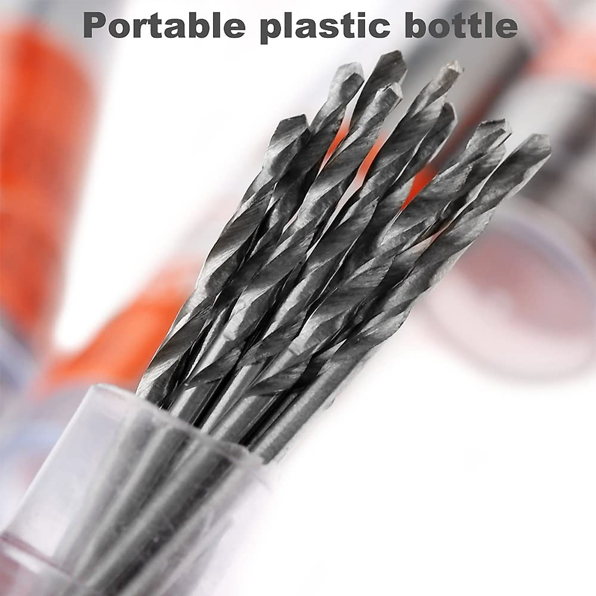 Mtsooning 10PCS High Speed Steel Twist, 1.4mm Cobalt Drill Bit with Straight Shank Electrical Drilling Tool, Used for Wood Cast Iron Aluminum Alloy Plastic Fiberglass DIY Craft