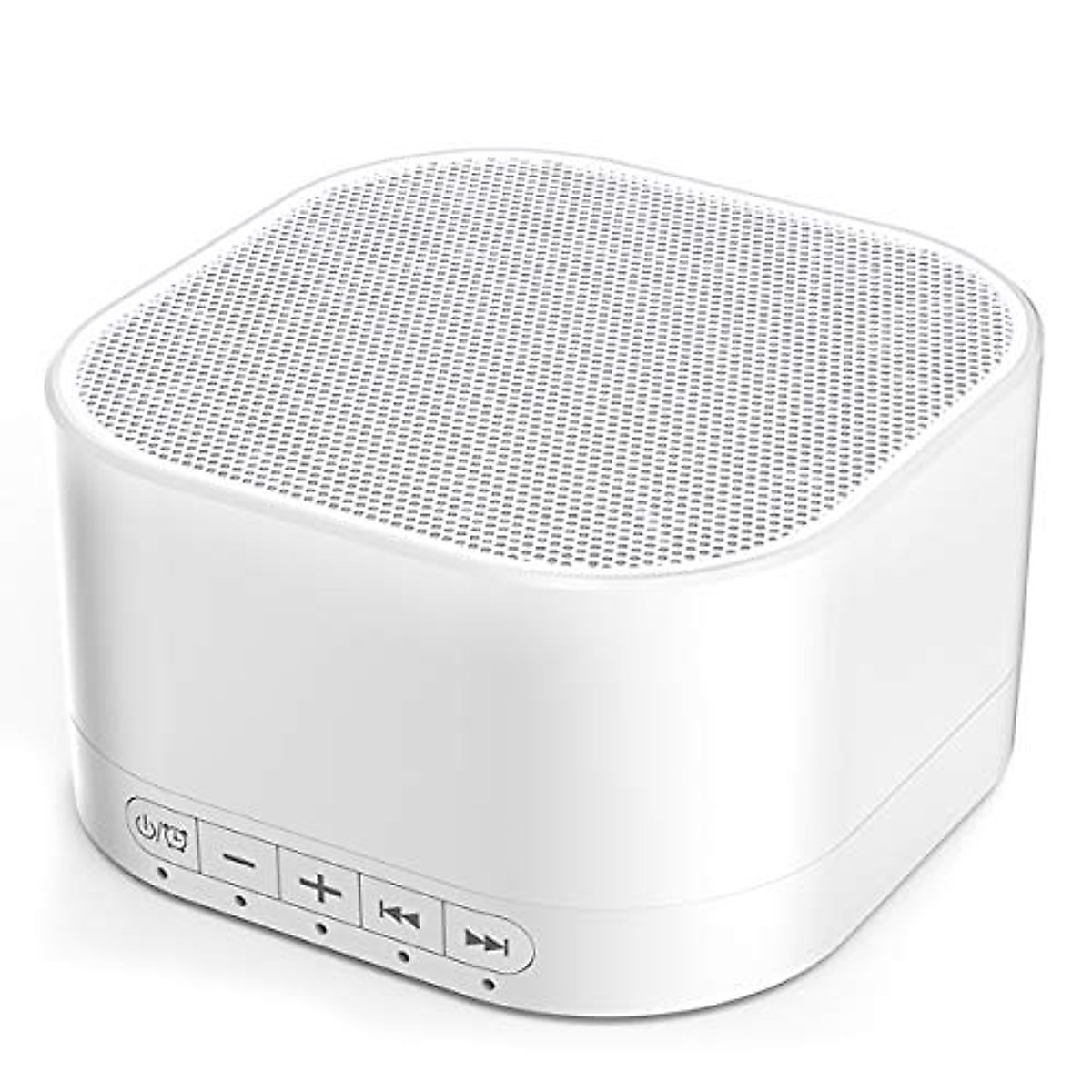 Magicteam Sound Machines White Noise Machine with 20 Non Looping Natural Soothing Sounds and Memory Function 32 Levels of Volume Powered by AC or USB and Sleep Sound Timer Therapy for Baby Kids Adults