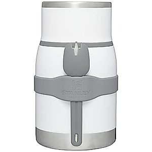 Stanley Adventure to Go Insulated Food Jar with Cup Lid and Spork - 24oz - Stainless Steel Insulated Food Container - BPA-Free and Dishwasher Safe