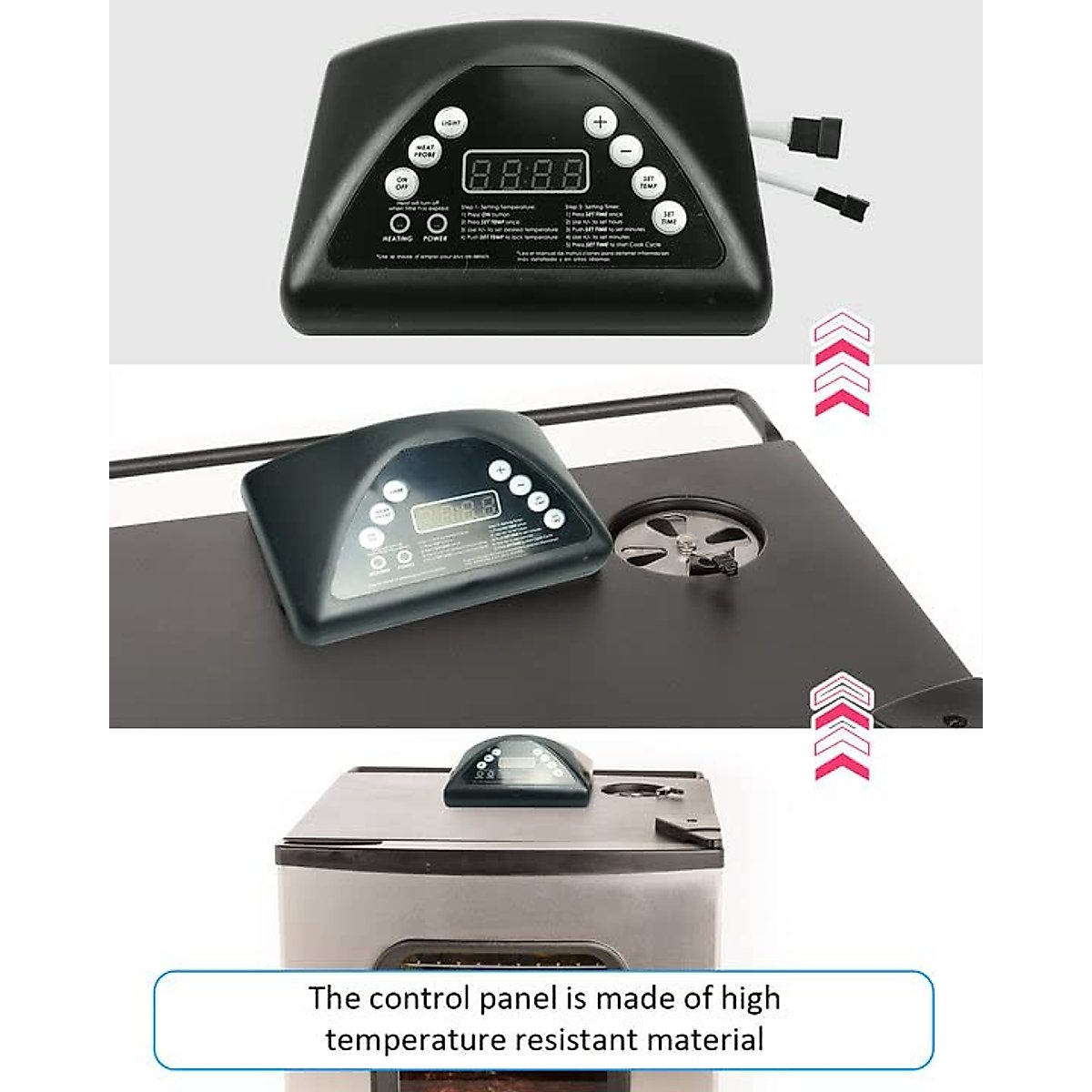 Digital Control Panel, Replacement 9907100001 Part for Masterbuilt Digital Control Panel Kit, Compatible with Masterbuilt 20070311/20070411/20072614