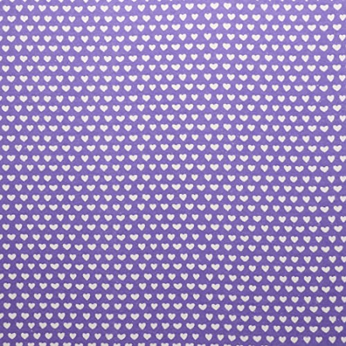 Mook Fabrics Flannel PRT Hearts, Purple