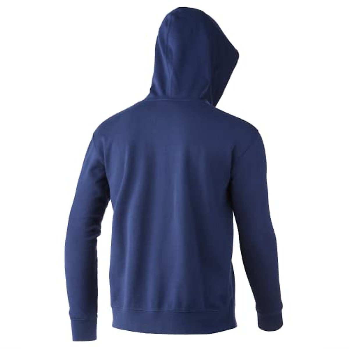 HUK mens Performance Fleece Fishing Hoodie, Huk Logo - Sargasso Sea, X-Large US