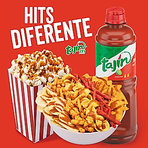 Tajin Fruity Chamoy Sauce 15.38oz and Mild Hot Sauce 15.38oz Bundle (Pack of 2)