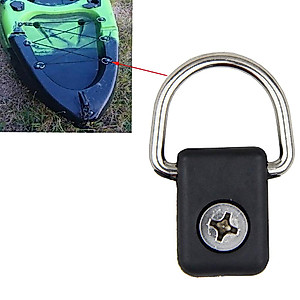 UP100 10PCS D Ring for Kayak Boat Canoe Fitting Stainless Steel