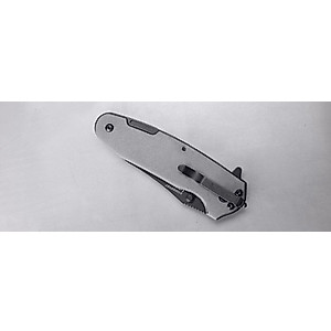 Kershaw Funxion EMT Assisted Opening Knife (3" Black Serr) 8100GRYST