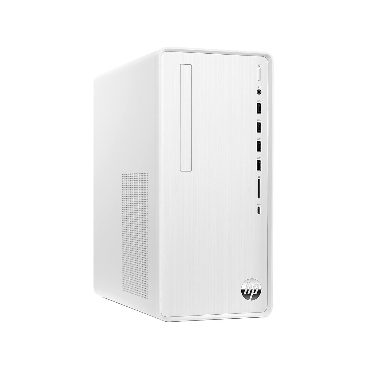 HP Pavilion TP01 Desktop Computer - 12th Generation Intel Core i7-12700 12-Core up to 4.90 GHz Processor, 16GB DDR4 RAM, 256GB PCIe SSD + 6TB HDD, AMD Radeon RX 550 Graphics, Windows 11 Home, White