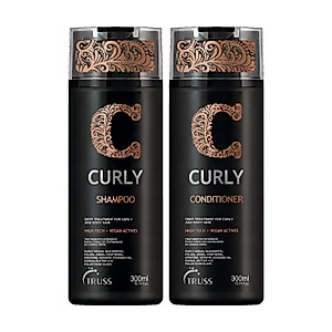 Truss Curly Shampoo and Conditioner Set Bundle