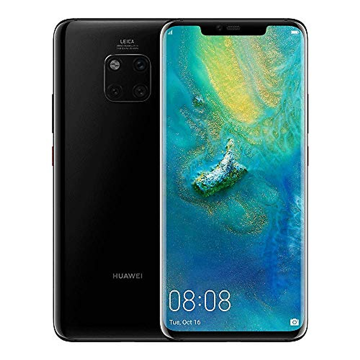 Huawei Mate 20 Pro (GSM Only, No CDMA) Unlocked 6GB RAM 128GB Storage Single Sim LYA-L09 - International Version/No Warranty - Black