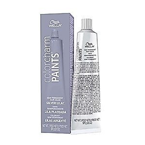 WELLA Color Charm Paints Semi-Permanent Hair Dye for Temporary Hair Color, Intermixable Shades, Silver Lilac