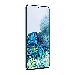 Samsung Galaxy S20+ 5G Factory Unlocked New Android Cell Phone US Version | 128GB of Storage | Fingerprint ID and Facial Recognition | Long-Lasting Battery | Cloud Blue