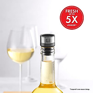 ZWILLING Fresh & Save 3-pc Vacuum Wine Sealer, Gift Set