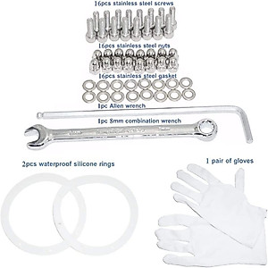 SoClaay Time Capsule Large Size 23.6inch/60cm Anti-Corrosion Waterproof Stainless Steel Capsule Container Durable Lock Container for Future Graduation Gift