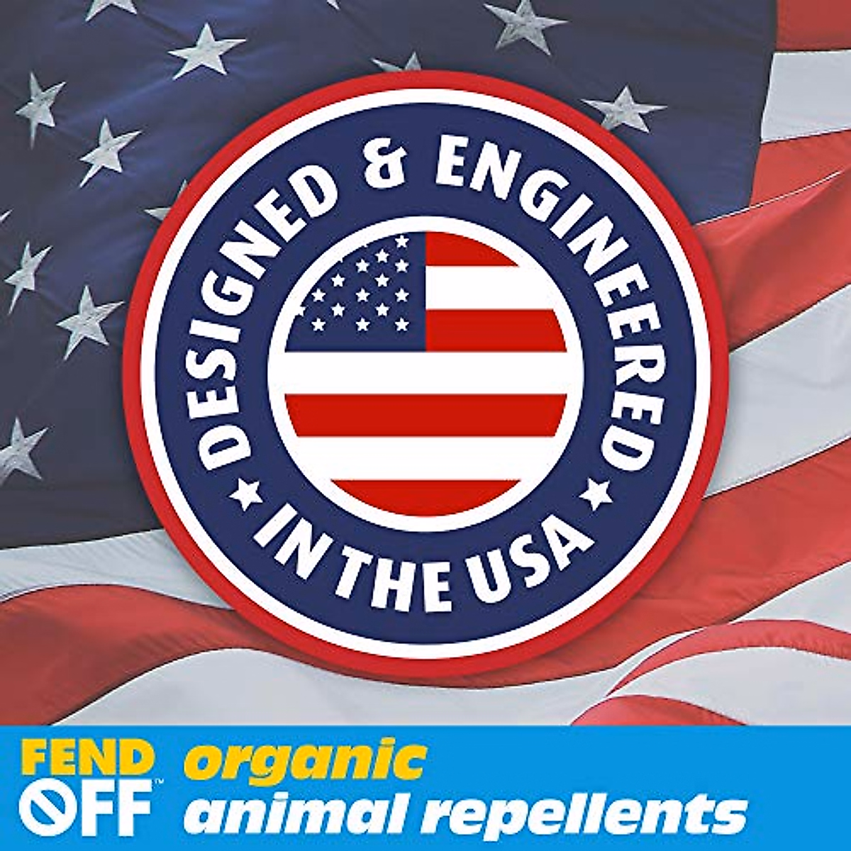 Luster Leaf Fend Off Organic Repellent, 100 pack, Deer and Rabbit