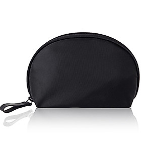Mossio Cosmetic Bag, Lightweight Tote Bag Carry Case Travel Storage Black