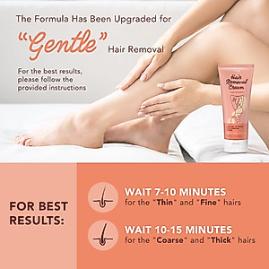 Hair Removal Cream for Women, Intimate Hair Removal Cream, Hair Removal Cream Sensitive Skin, Private Hair Removal Cream For Public Hair, Hair Remover Cream, Depilatory Cream for Pubic Hair, Body & Bikini Hair Removal Cream, For All Skin Types,150ml