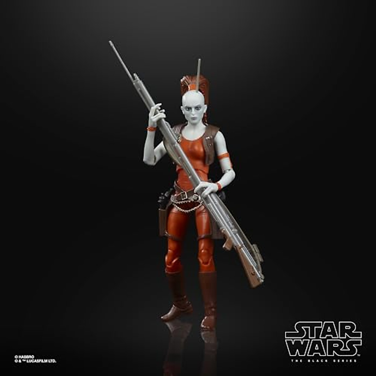 STAR WARS The Black Series Aurra Sing Toy 6-Inch-Scale The Clone Wars Collectible Action Figure, Toys for Kids Ages 4 and Up,F1870
