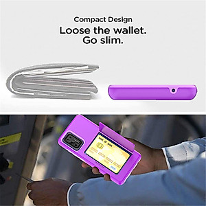 Asuwish Compatible with Moto G Stylus 2021 4G Case and Tempered Glass Screen Protector Cover Card Holder Slot Kickstand Phone Cases for Motorola GStylus 6.8 Stylo XT2115DL XT2115-1 Women Men Purple